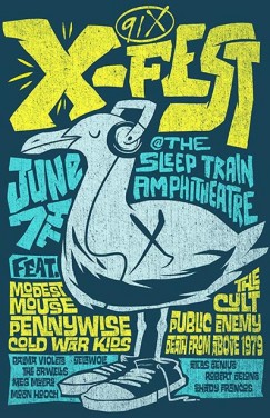 X-Fest Poster Contest Submissions | 91X San Diego