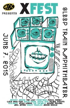 X-Fest Poster Contest Submissions | 91X San Diego