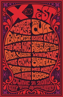 X-Fest Poster Contest Submissions | 91X San Diego