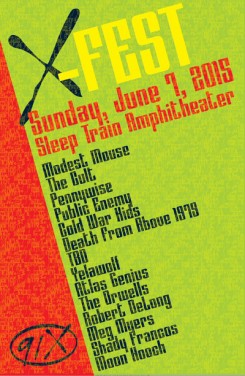 X-Fest Poster Contest Submissions | 91X San Diego