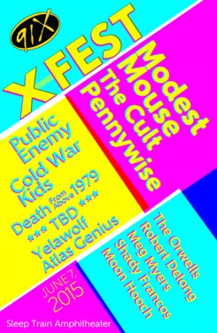 X-Fest Poster Contest Submissions | 91X San Diego
