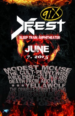 X-Fest Poster Contest Submissions | 91X San Diego