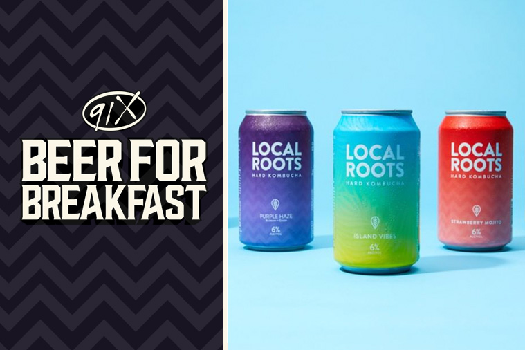 Beer for Breakfast ABV with Local Roots Kombucha! - 91X FM