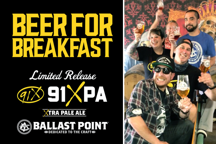 Beer for Breakfast ABV with Ballast Point Brewing Co. - TRY THE NEW ...