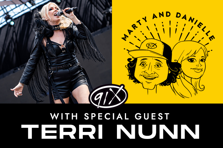Marty & Danielle talk 91X in the '80s with Terri Nunn of Berlin! - 91X FM
